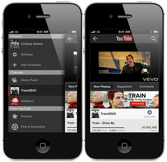 YouTube in de App Store en iPhone 5 Dummy op Straat - GadgetGear.nl