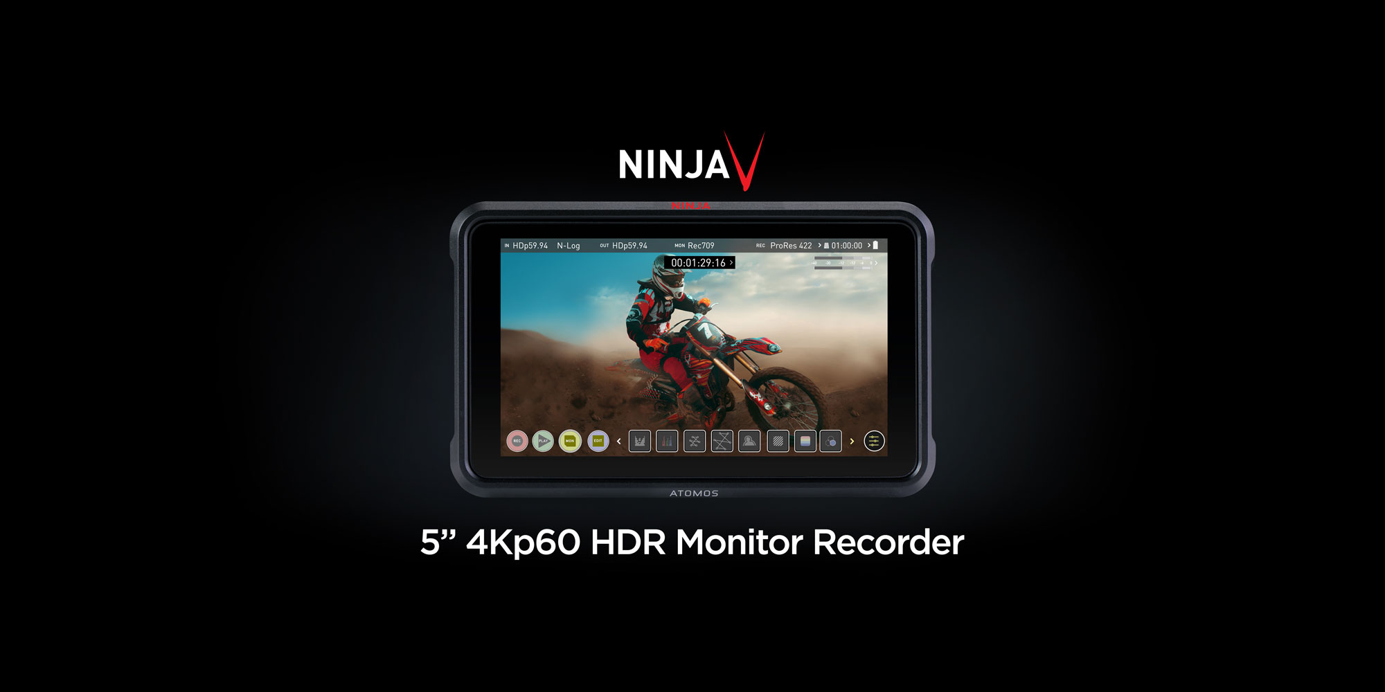 Review: Atomos NinjaV 5"4K60p monitor en recorder - GadgetGear.nl