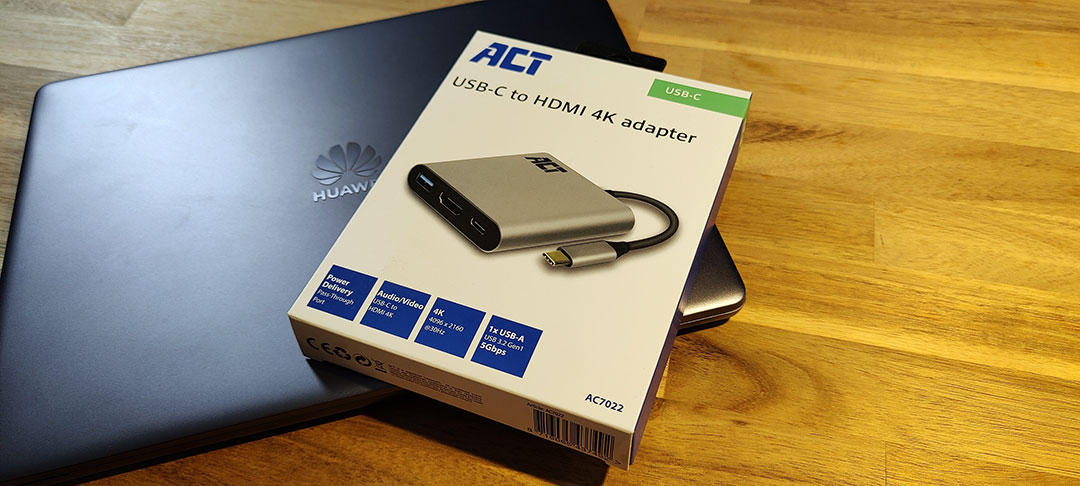 Review: ACT USB-C to HDMI 4K Adapter (AC7022) - GadgetGear.nl